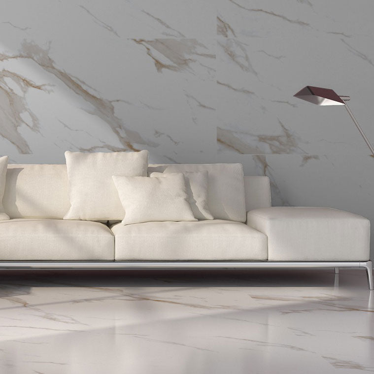 Statuario Mercury Gold Rectified Matt Tile 60 x 60cm – Tiles and ...