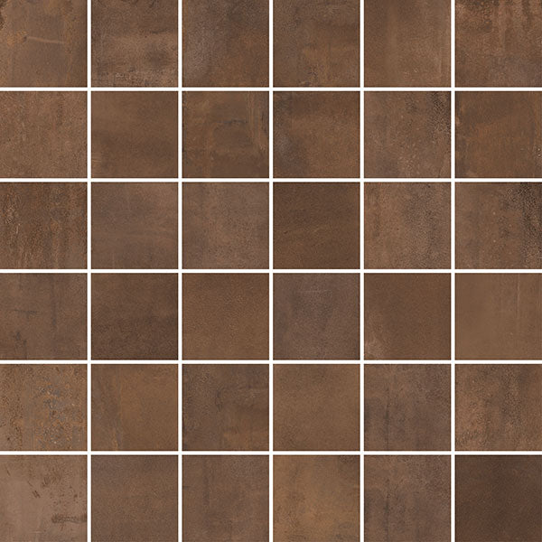 ABK Interno 9 Rust Quadretti Mosaic Tiles – Tiles and Bathrooms Online