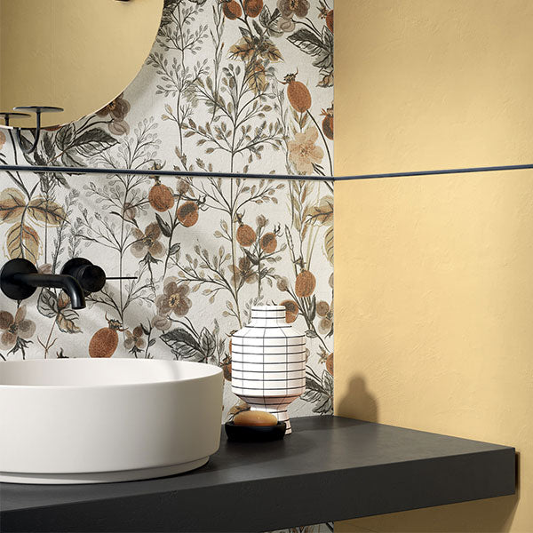 ABK Wide&Style Mini Solid Colours Ginger Rett Tile 60 x 120cm – Tiles ...