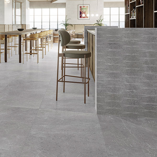 Azulev Aura Relief Gris Tile 29 x 89cm – Tiles and Bathrooms Online