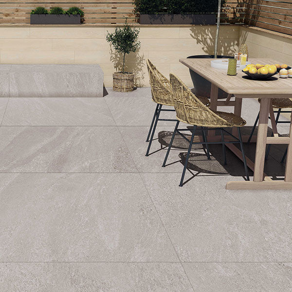Azulev Slate Stone Grey Tile 60 x 60cm – Tiles and Bathrooms Online