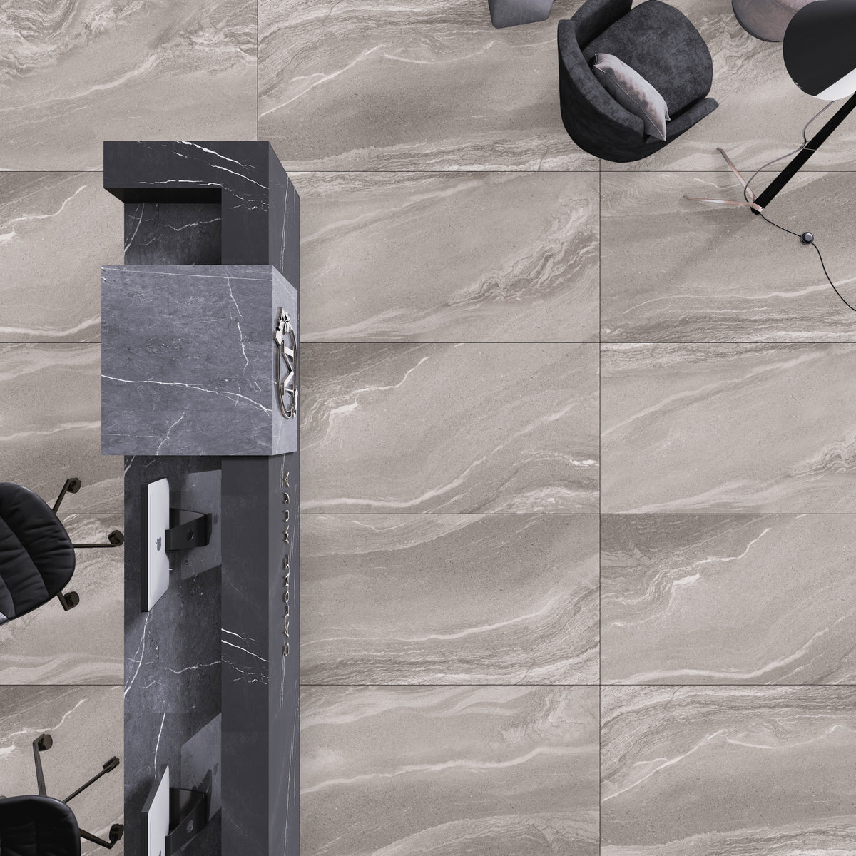 Torino Grey Rectified Matt Tile 60 x 120cm – Tiles and Bathrooms Online
