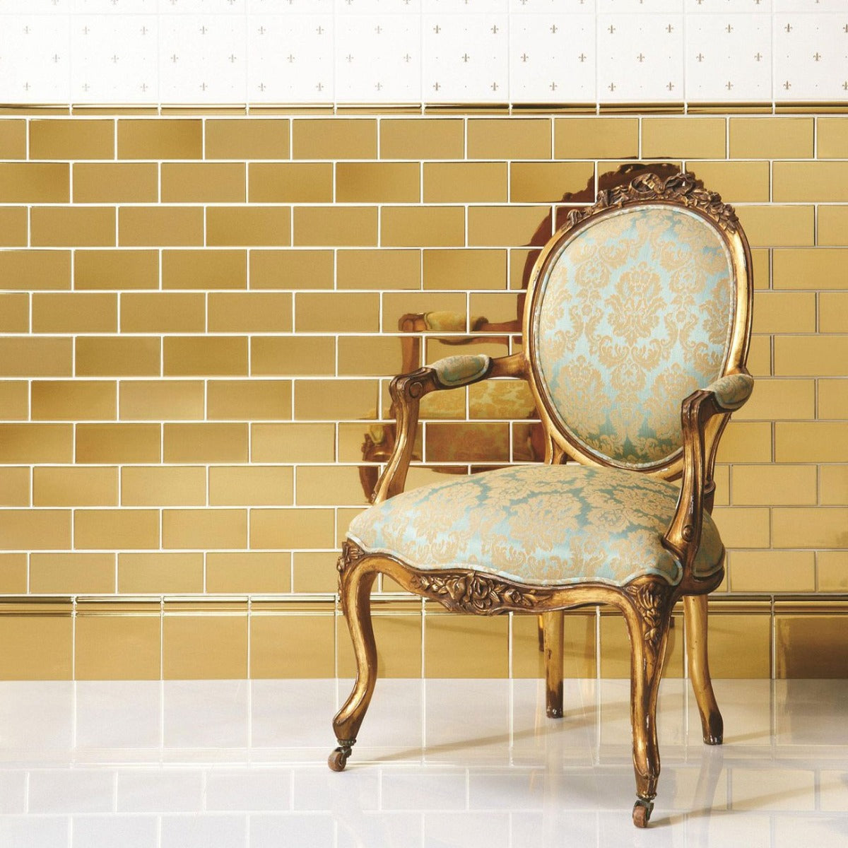 Original Style Half Field Tile Gold – Tiles and Bathrooms Online