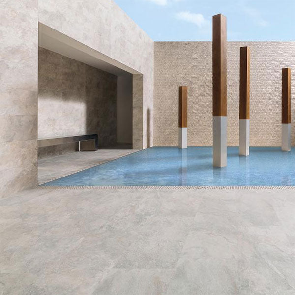 Porcelanosa Image Silver Tile 33.3 x 100cm – Tiles and Bathrooms Online