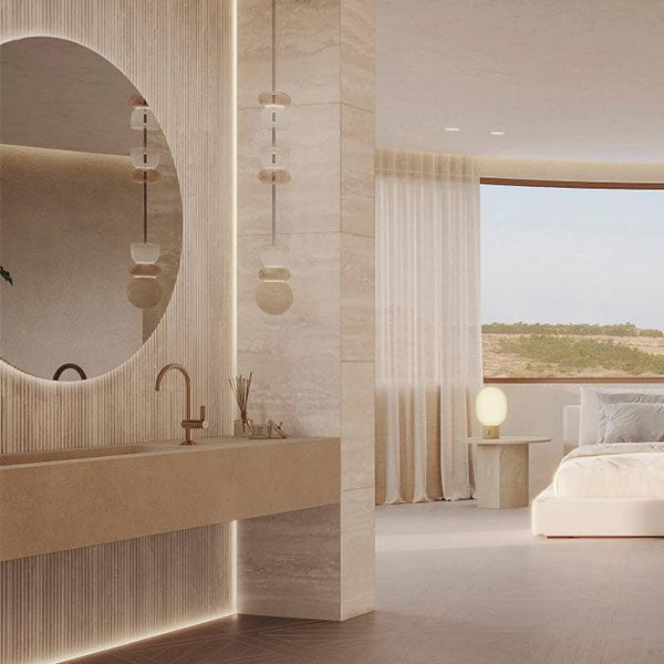 100320120 Porcelanosa Roma Marfil Tile 45 x 120cm – Tiles and Bathrooms ...