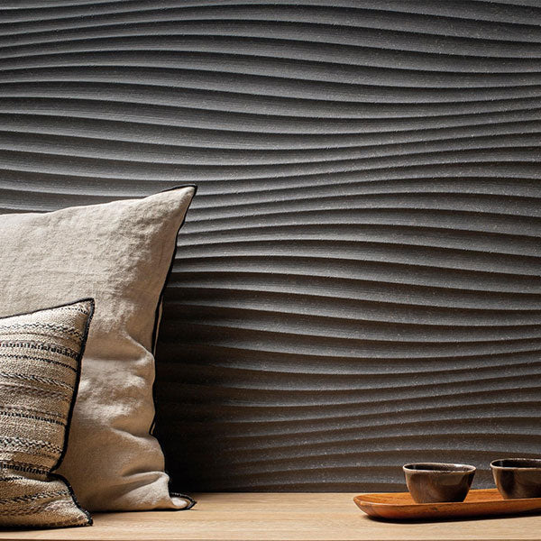 100300055 Porcelanosa Samui Verbier Dark Ceramic tile 45 x 120cm ...
