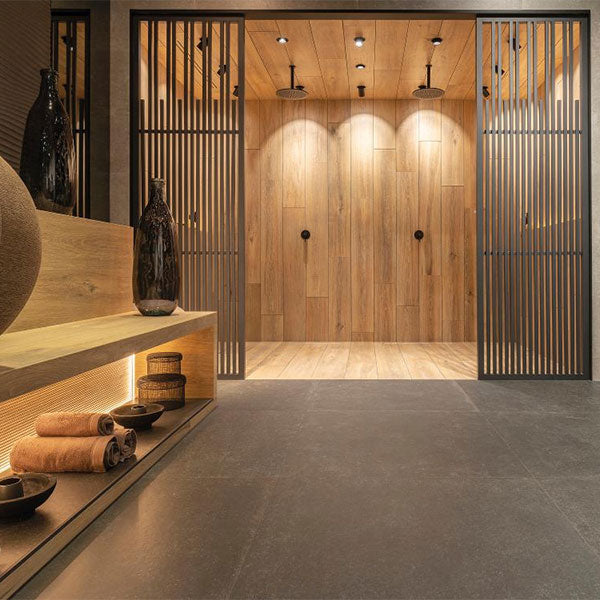 Porcelanosa Verbier Dark Tile 59.6 x 59.6cm – Tiles and Bathrooms Online