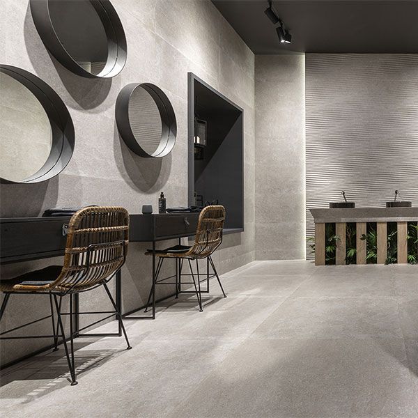 100309828 Porcelanosa Verbier Silver L Tile 120x120cm – Tiles and ...