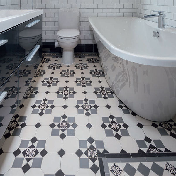 Original Style Victorian Floors: Tenby Pattern – Tiles and Bathrooms Online