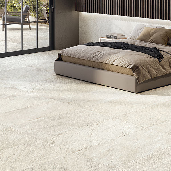 Unicom Starker Arenite Avorio Tile | Warm Cream Porcelain Stone – Tiles ...