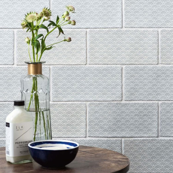 Winchester Residence Fabrique Rosaline French Blue Tile 10 x 20cm ...